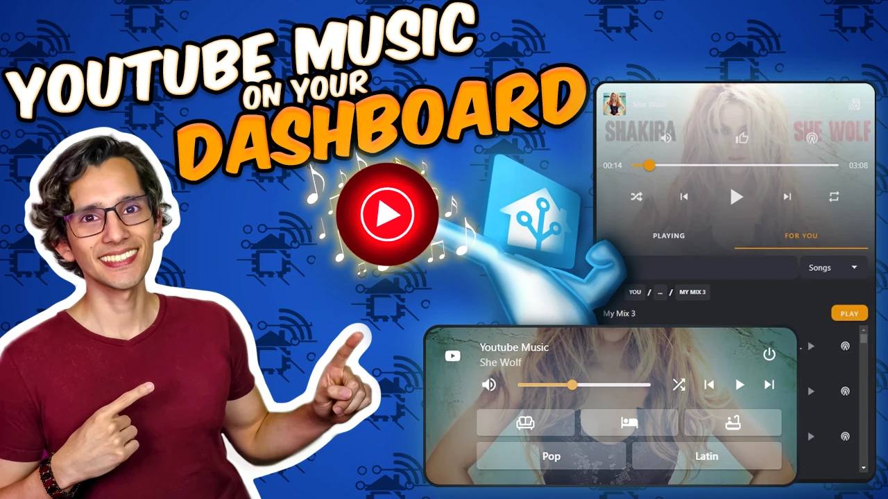 Ultimate YT Music Dashboard Integration in Home Assistant | fixtSE